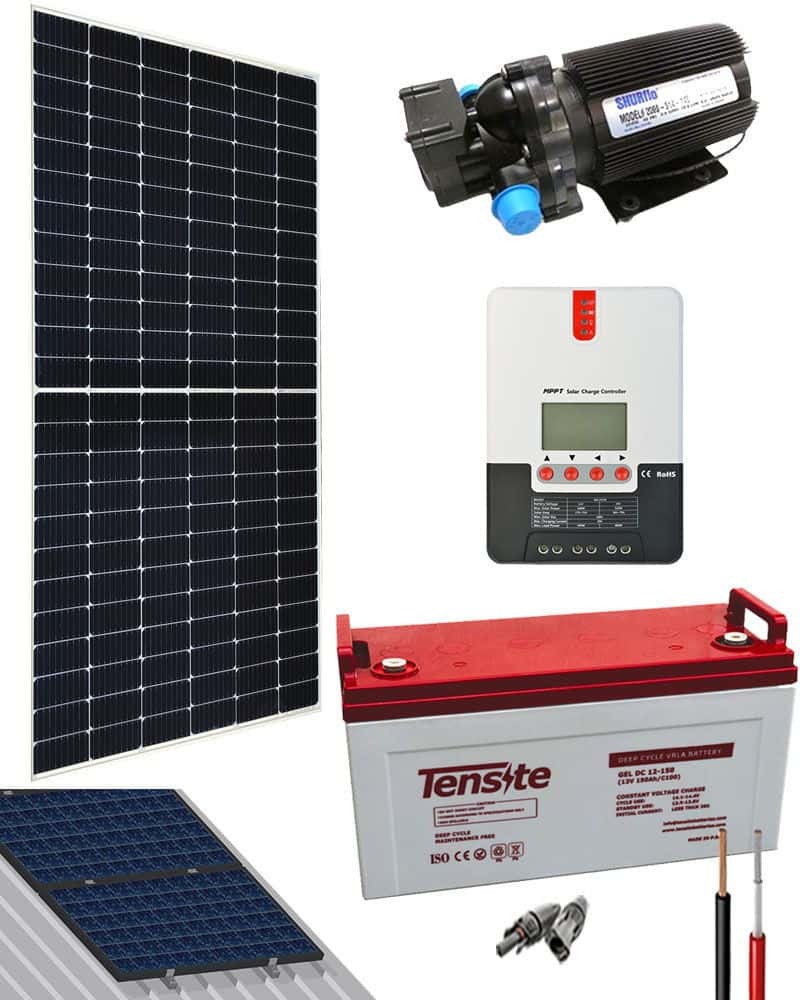 Kit Bombeo Solar Superficie 12VDC | AutoSolar